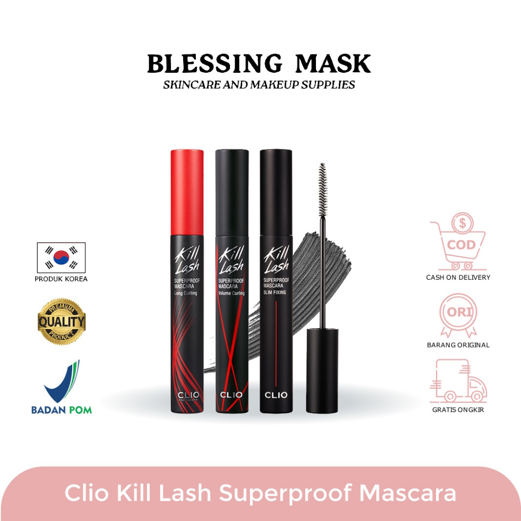 Jual CLIO Kill Lash Superproof Mascara | Shopee Indonesia