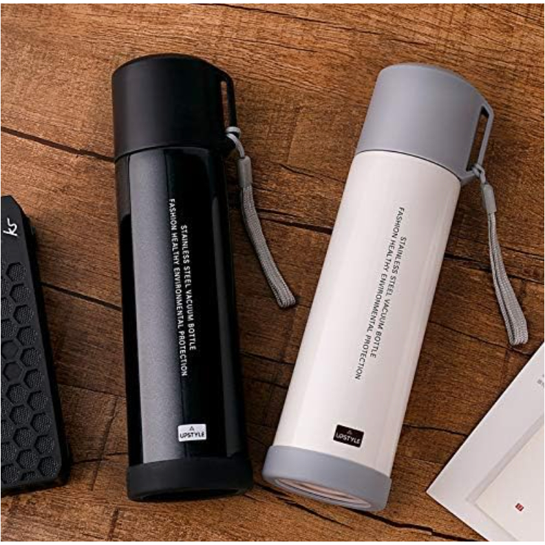 Jual Thermos Stainless Vacuum Flask Minimalist Colour Style Travel ...