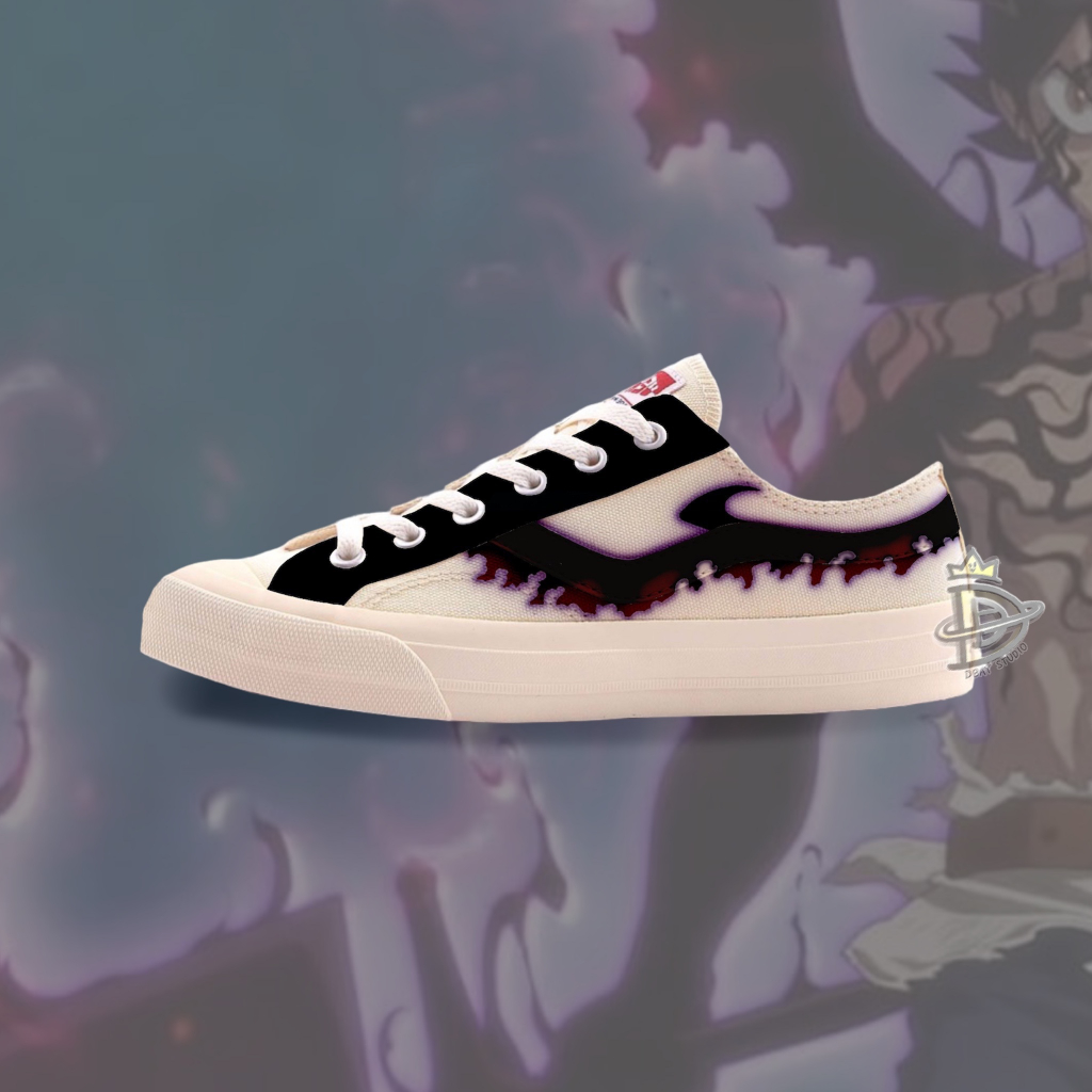 Jual SEPATU VENTELA PUBLIC BLACK CLOVER ASTA/ YUNO CUSTOM (UNOFFICIAL ...