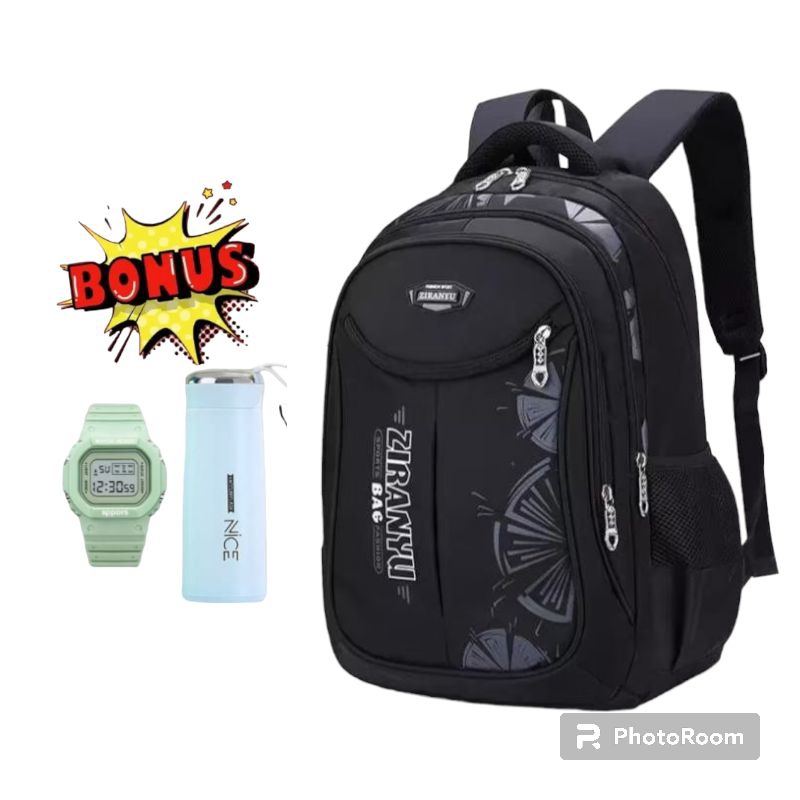 Jual COD Tas Ransel Sekolah Anak Laki laki Model Korea Cocok Untuk Anak SD SMP | Shopee Indonesia