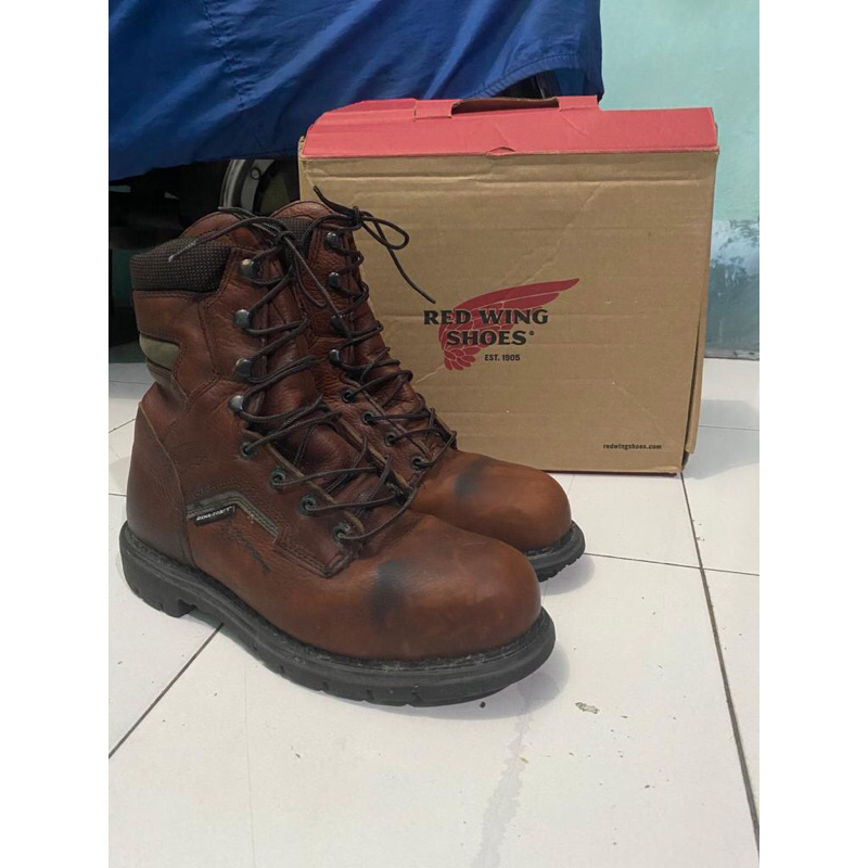 Jual Sepatu keselamatan/Safety shoes/Red wing Original asli | Shopee ...
