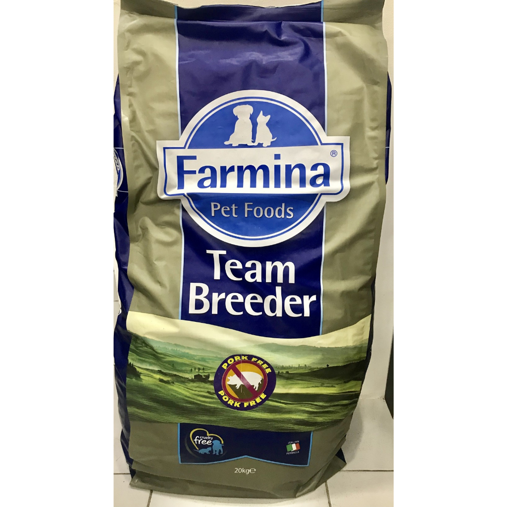 Jual FARMINA TEAM BREEDER BASIC LAMB DOG FOOD SUPER PREMIUM 20 KG ...