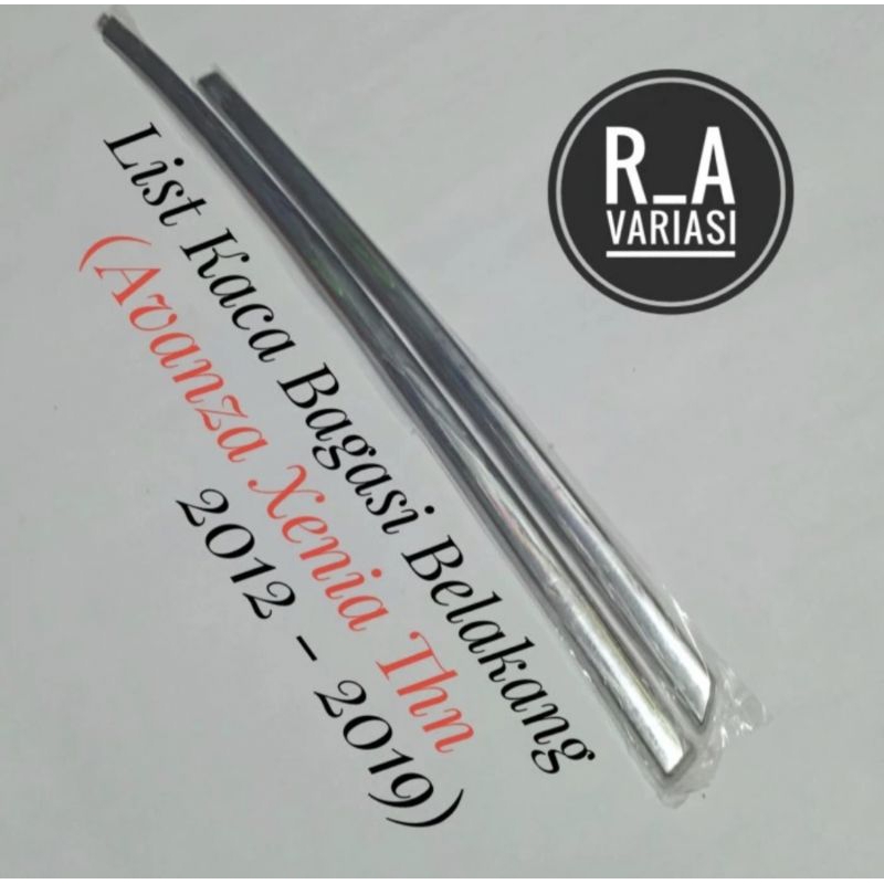 Jual List Kaca Lis Kaca Bagasi Belakang All New Avanza Xenia | Shopee ...