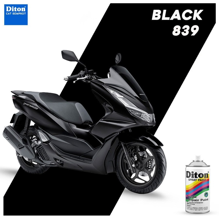 Jual Pilok Pilox Cat Semprot Diton 150cc black doff 884 clear 8540 putih-840 biru hitam 839 ...
