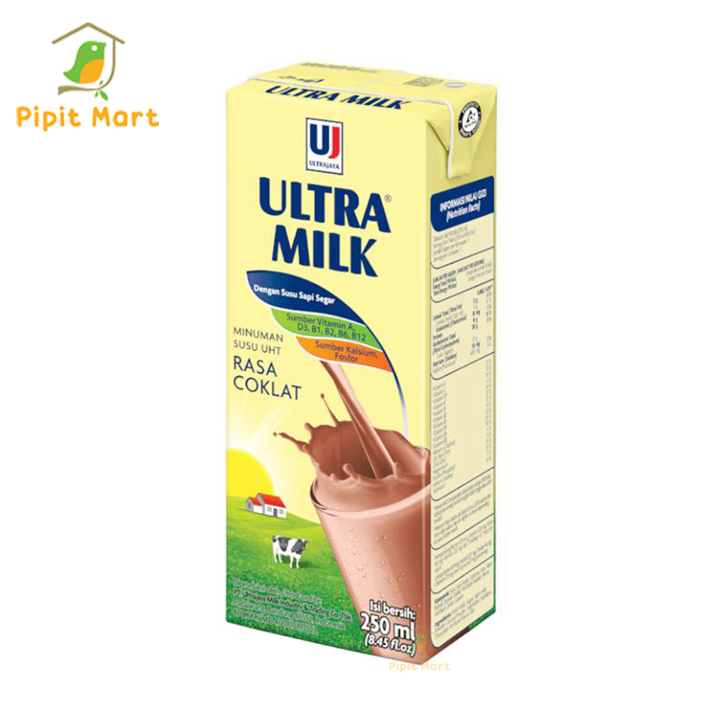 Jual Ultra Milk Susu UHT Chocolate 250ml | Shopee Indonesia