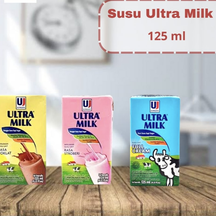 Jual Susu Ultra milk 125ml 1 dus | Shopee Indonesia