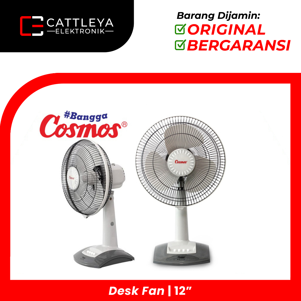 Jual [COD] COSMOS DESK FAN / KIPAS ANGIN 12DAR N / 12 DAR N / 12-DAR N ...