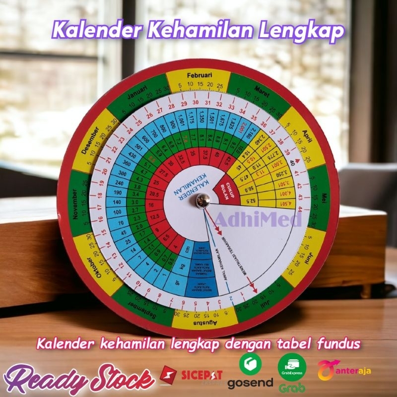 Jual kalender kehamilan lengkap | Shopee Indonesia