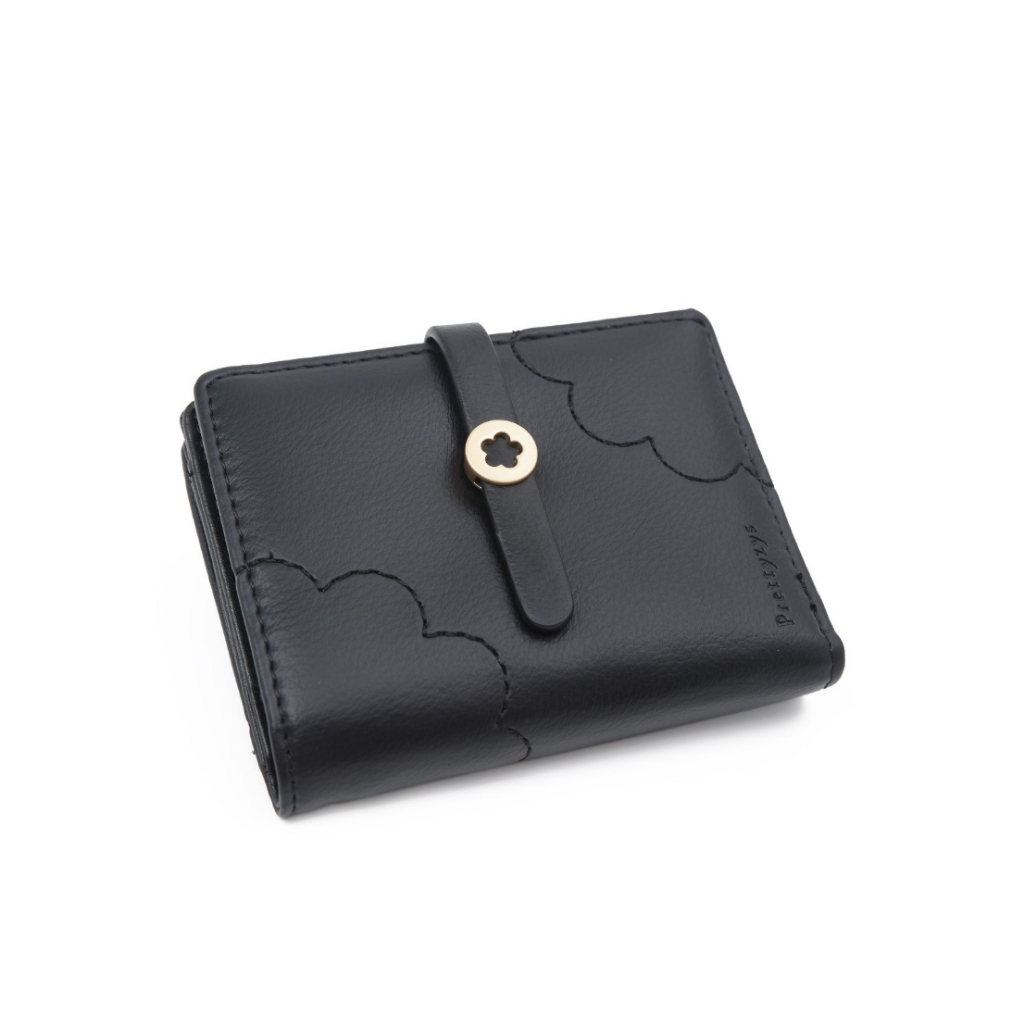 Jual DOMPET LIPAT WANITA KECIL PRETTYZYS ORIGINAL BRANDED HITAM ELARA ...