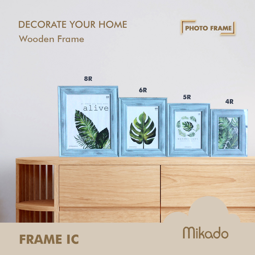 Jual Mikado Photo Frame 4R,5R,6R,8R / Photo Frame | Shopee Indonesia