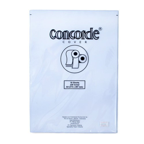 Jual Kertas Concorde Cover Laid A4 220 gr * | Shopee Indonesia
