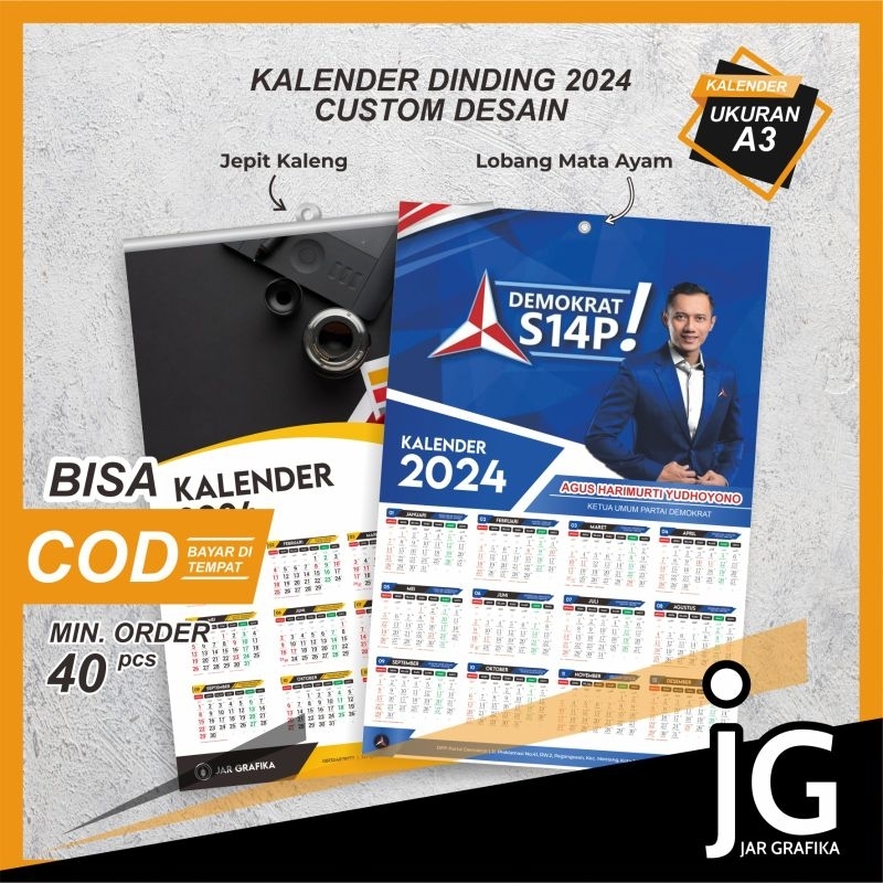 Jual KALENDER DINDING CUSTOM | Shopee Indonesia
