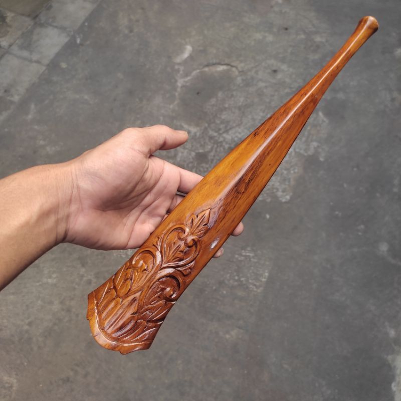 Jual Tutup Tombak Bahan Kayu Jati Ukir Lung Lungan Garap Alusan ...