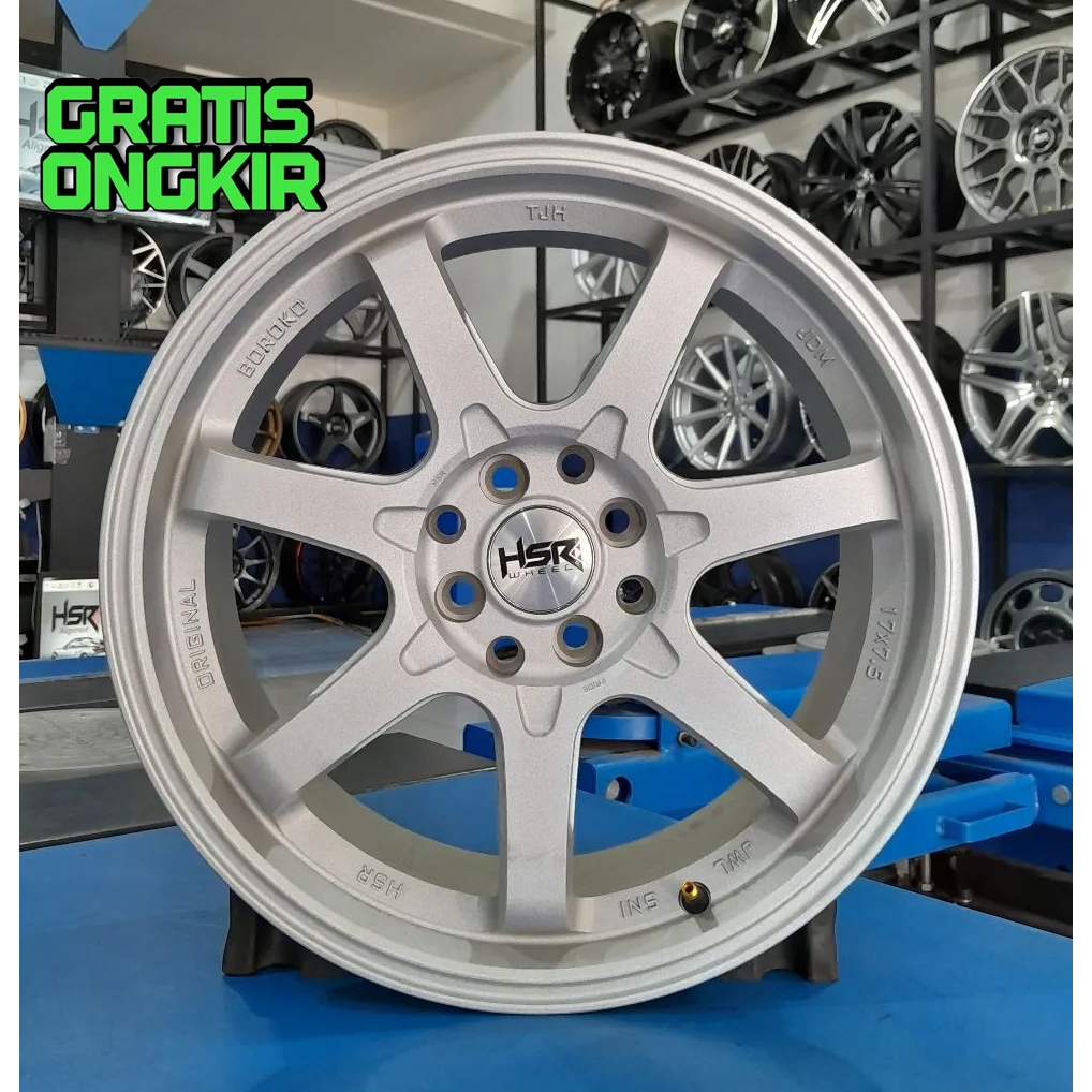 Jual Velg Racing HSR Boroko Tjh Ring 17 mobil City Soluna Baleno R17 velg Te37 | Shopee Indonesia