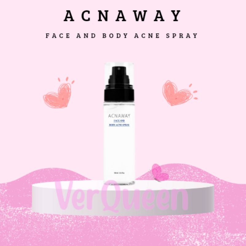 Jual ACNAWAY Acne Face and Body Spray | Spray Jerawat untuk mengurangi ...