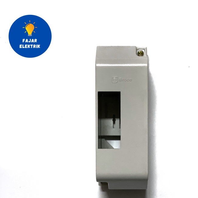 Jual BROCO BOX MCB 1 GROUP OUTBOW TEMPEL ABU-ABU | Shopee Indonesia