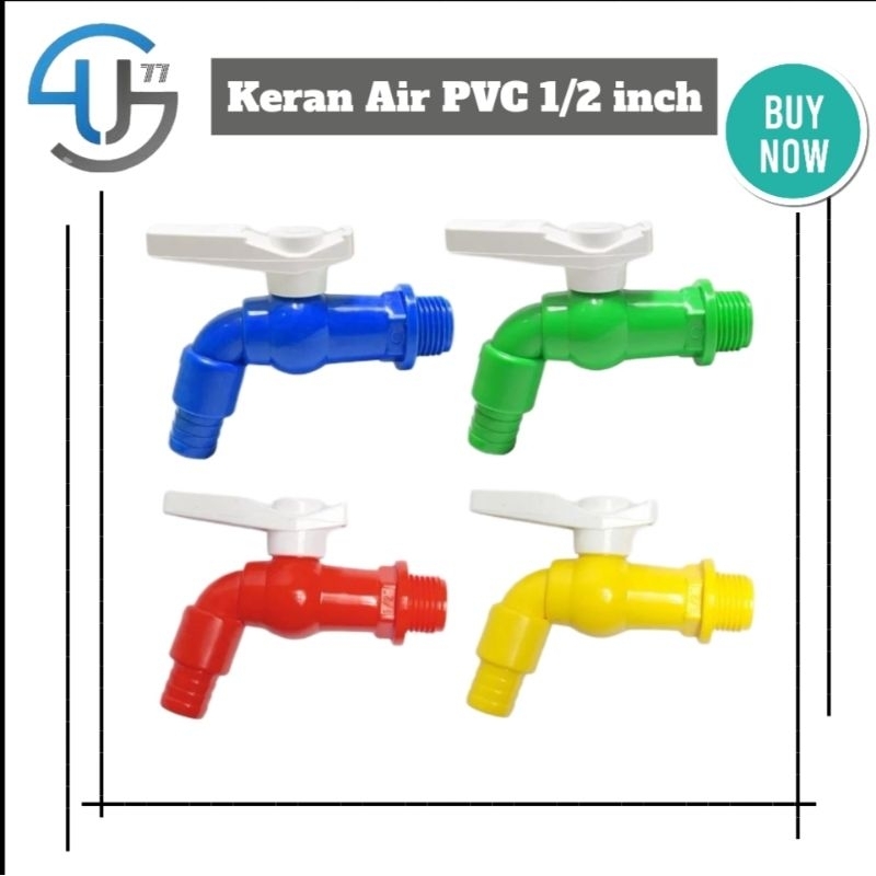 Jual US012 Keran Kran Air PVC Engkol 1/2 Inch By Toko Haji Usman ...