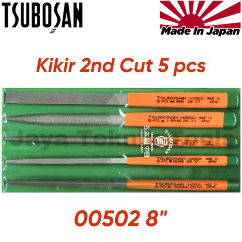 Jual Kikir Besi Tsubosan Set Jepang 5 pcs 2nd Cut 00502 Engineer Steel ...