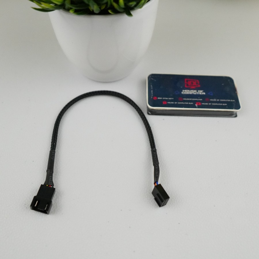 Jual KABEL FAN EXTENSION 4 PIN PWM KIPAS CPU EXTENDER EXTENTION ...