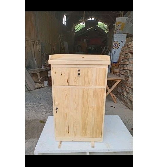 Jual Lemari minimalis multifungsi kayu jati belanda | Shopee Indonesia