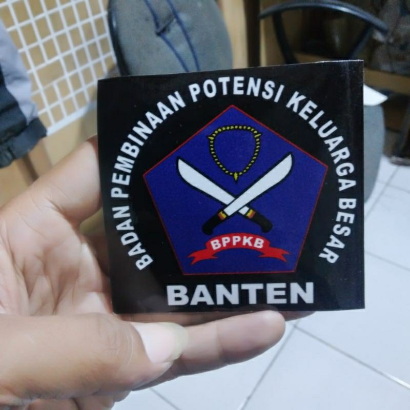 Jual stiker vinyl stiker hologram logo bppkb banten isi 3 pcs | Shopee ...