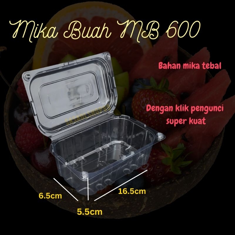Jual Mika Buah Mika Sayur MB 600 (satuan) | Shopee Indonesia