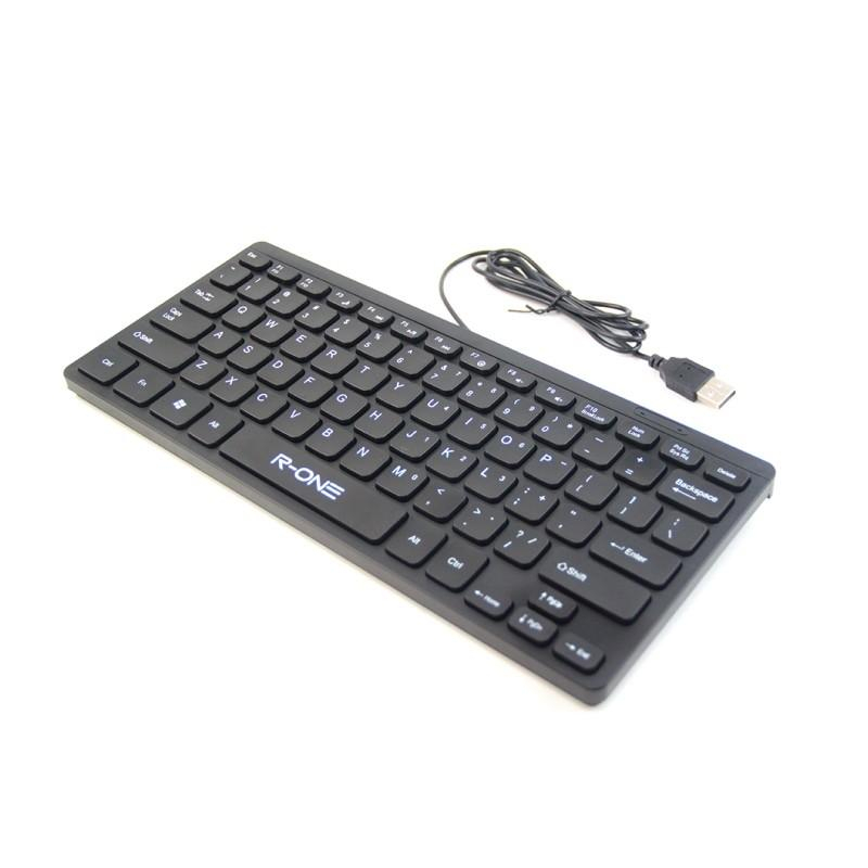 Jual Keyboard Kabel USB - Keyboar Mini - Keyboard Mini R-One | Shopee ...