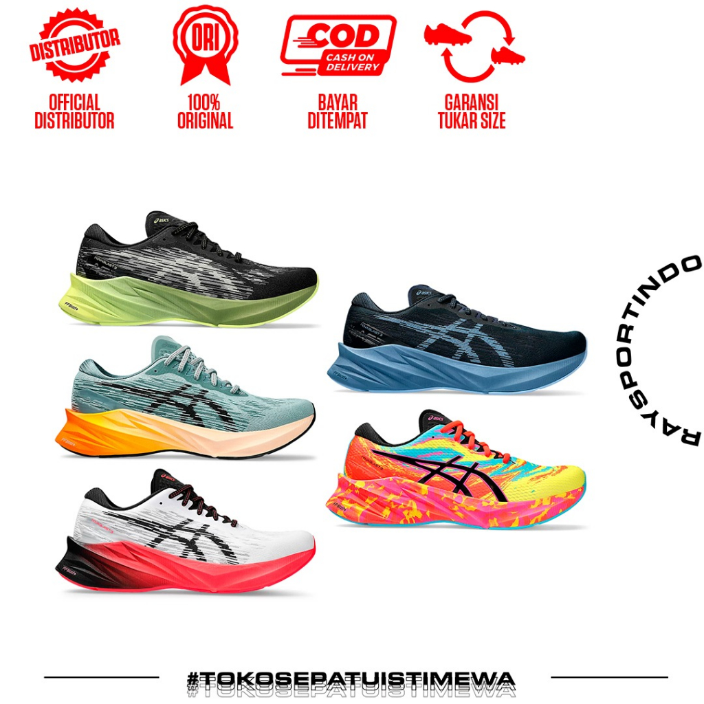 Jual SEPATU RUNNING ASICS NOVABLAST 3 5 WARNA | Shopee Indonesia