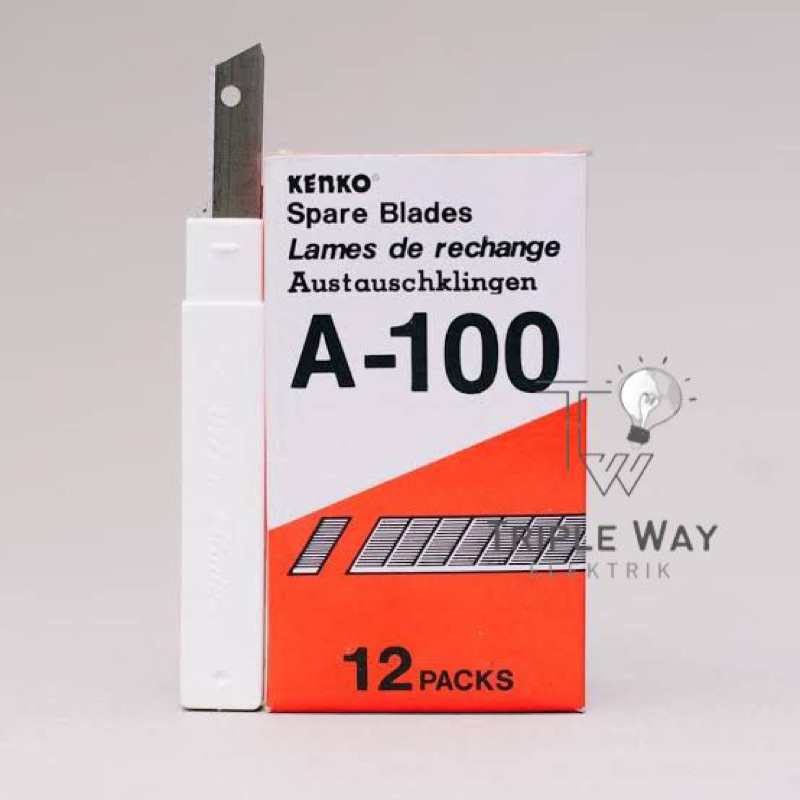 Jual cutter kenko l-500 & refill cutter kecil/besar kenko | Shopee ...