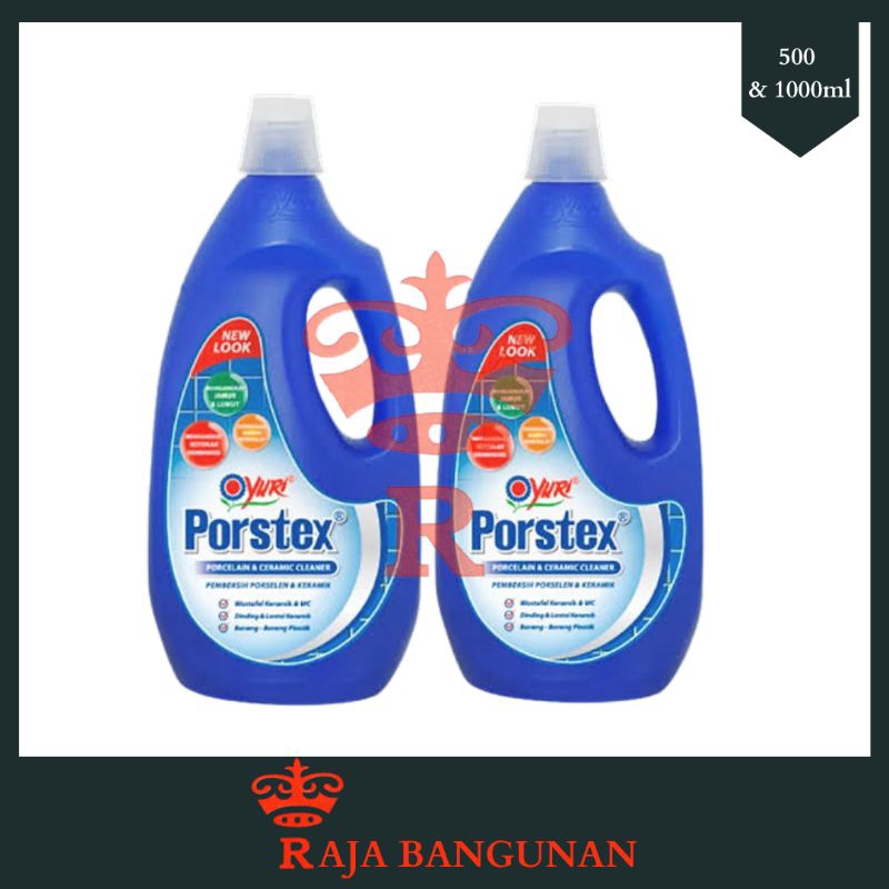 Jual Yuri Porstex Porcelain Ceramic Cleaner Pembersih Lantai Keramik WC ...