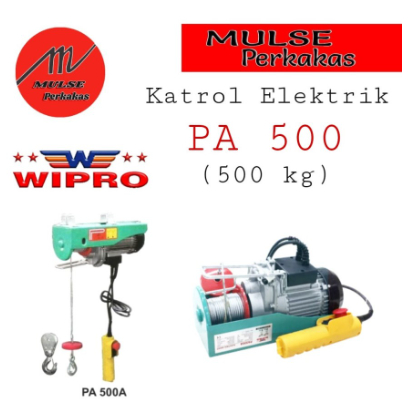 Jual Katrol Elektrik 500kg PA500 Wipro | Shopee Indonesia