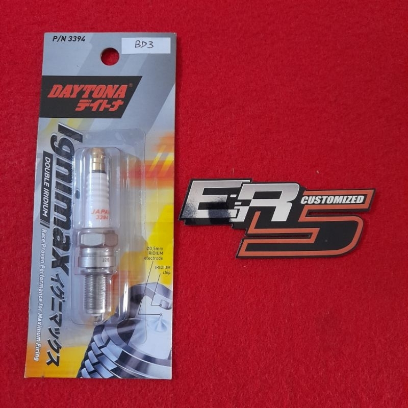 Jual BUSI DAYTONA DOUBLE IRIDIUM NMAX AEROX 155 VARIO 125 VARIO 150 BEAT SCOOPY | Shopee Indonesia