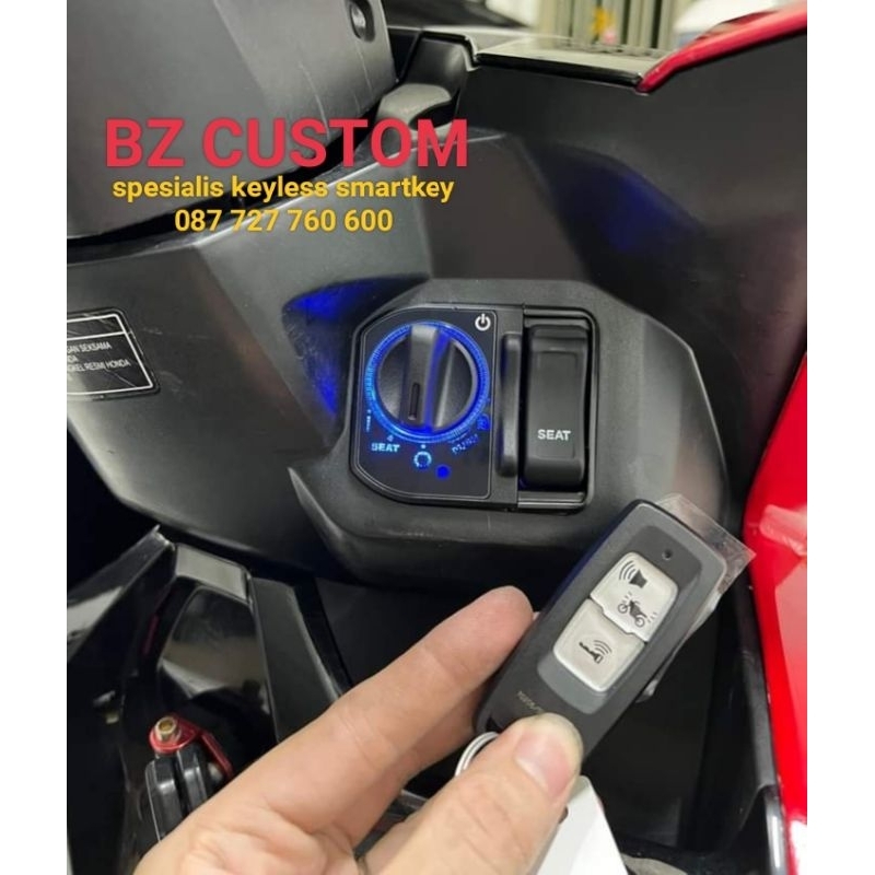 Jual kontak keyless Vario Scoopy Genio beat new pcx CBU pnp 2 remot ...