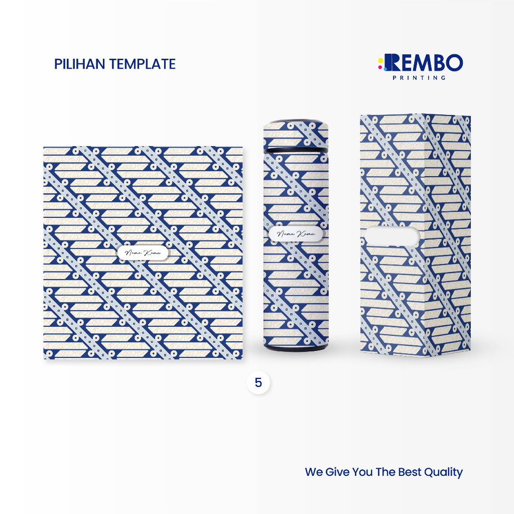 Jual Tumbler Batik Pattern Sakura Cetak UV/Print UV/Foto Souvenir ...