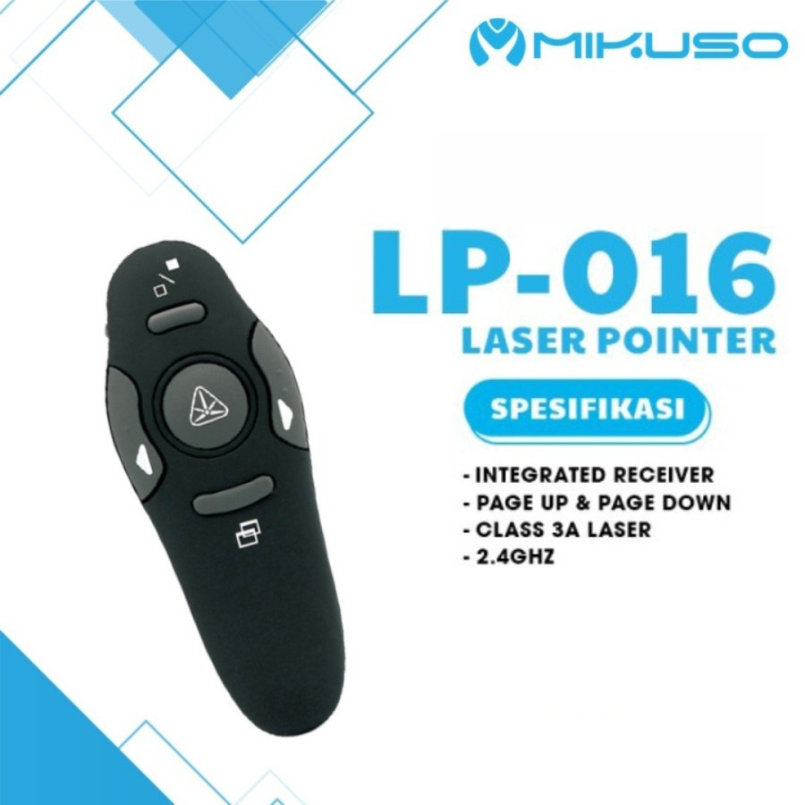 Jual Laser Pointer 2.4Ghz Remote Mikuso LP-016 Laser Presentation | Shopee Indonesia