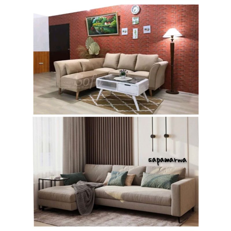 Jual Sofa Minimalis / Sofa L / Sofa Ruang Tamu / Sofa Modern / Sofa ...