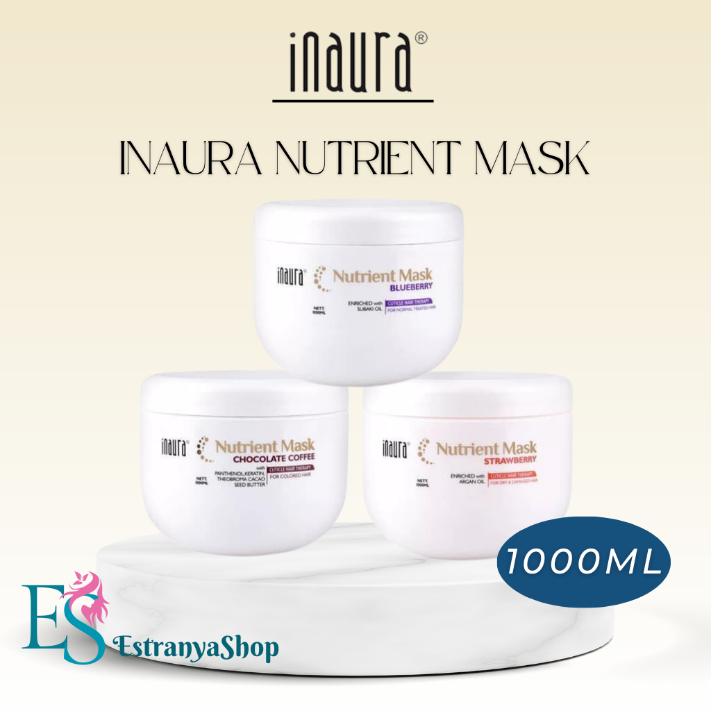 Jual INAURA HAIR NUTRIENT MASK 1000 ML - Estranya | Shopee Indonesia