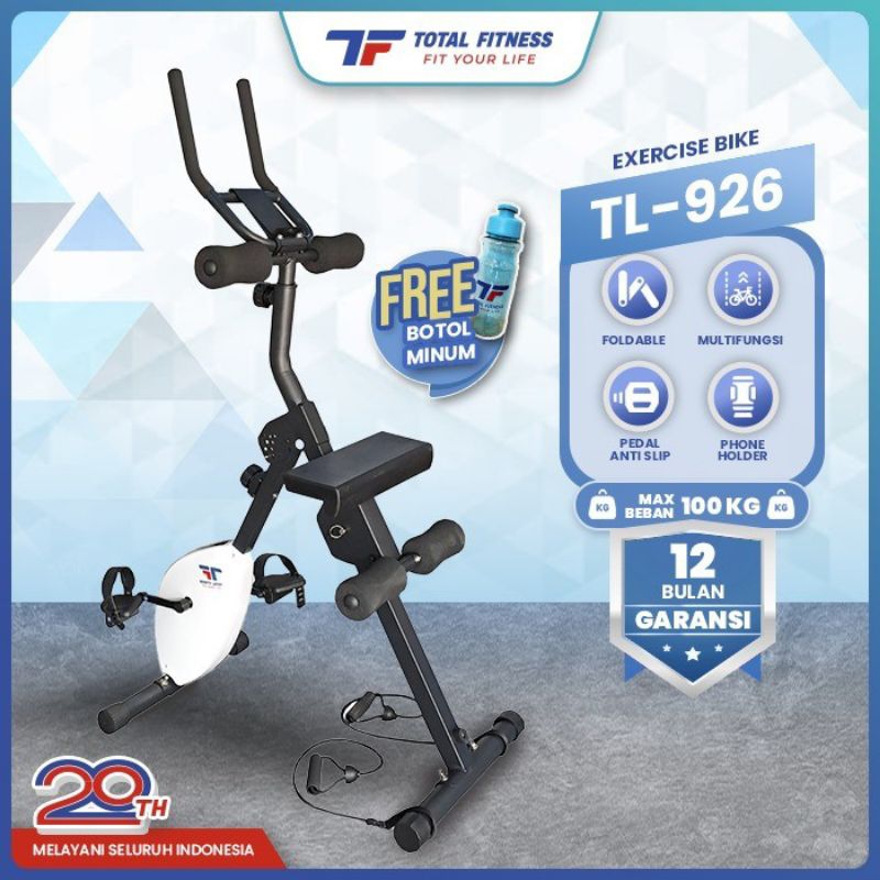 Jual SEPEDA STATIS EXERCISE BIKE TL-926 5 in 1 Alat Fitnes | Shopee ...