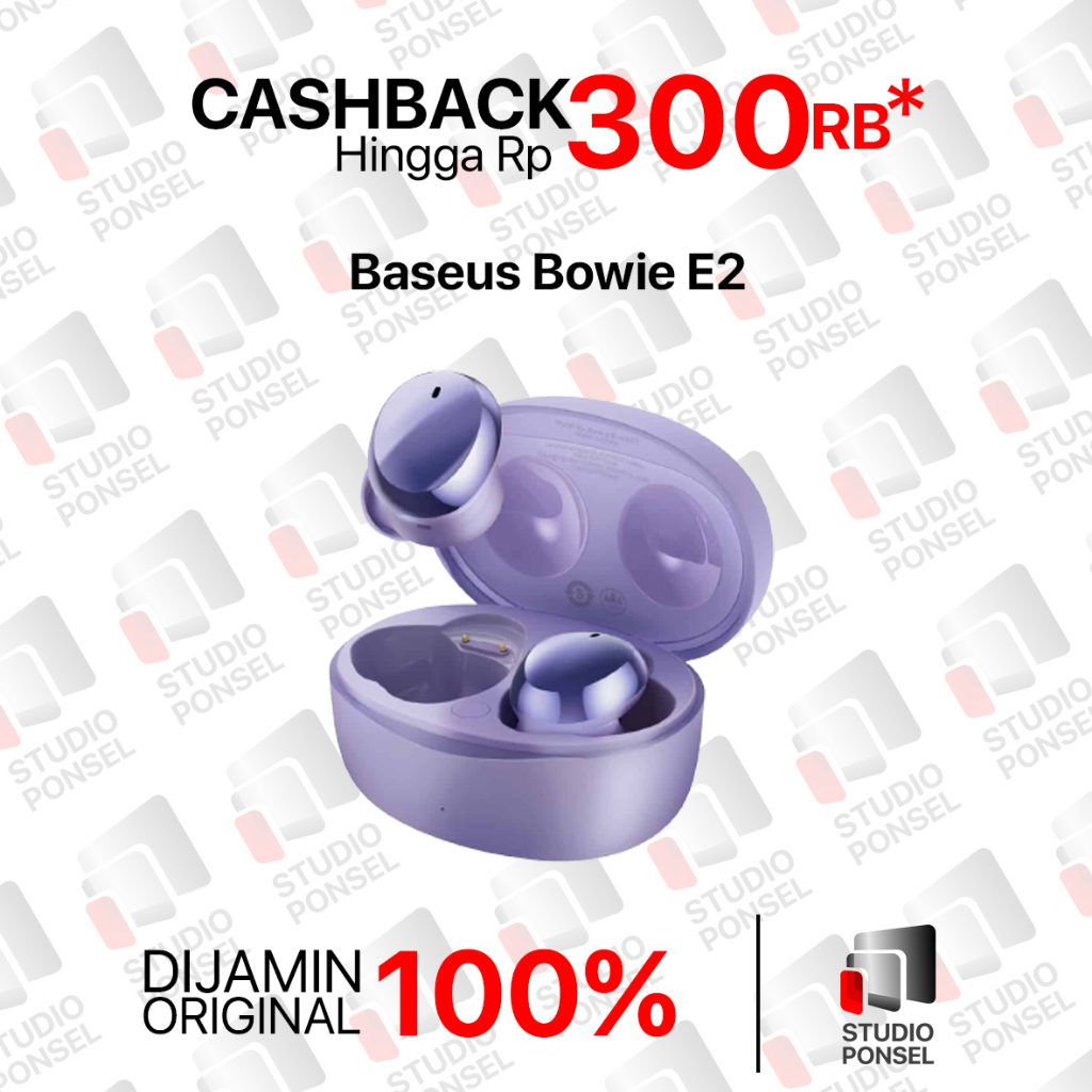 Jual Baseus True Wireless Earphones Bowie E2 TWS Headset Bluetooth | Shopee Indonesia