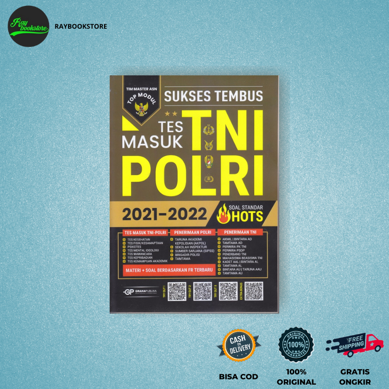 Jual Buku Sukses Tembus Tes Masuk Tni Polri 2021 2022 Mega Cerdas