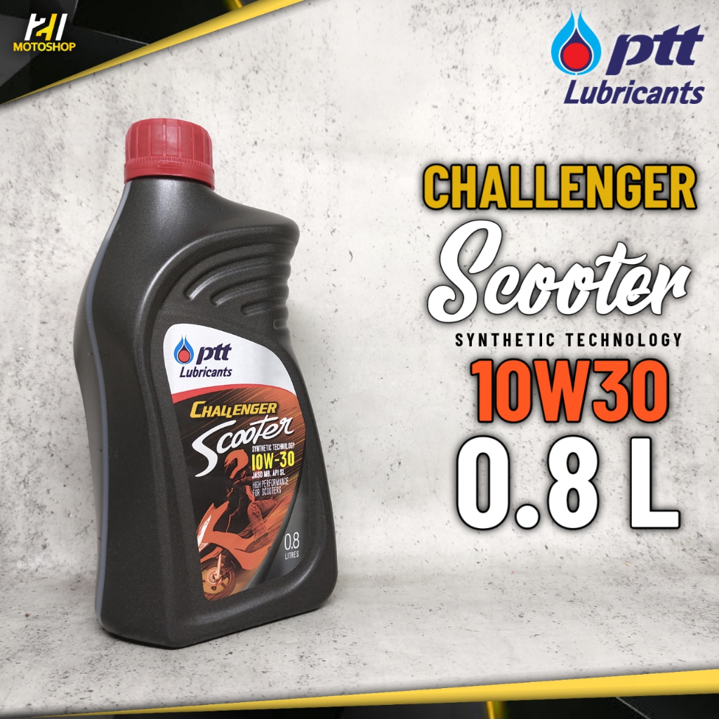 Jual Oli PTT Challenger Scooter 10W30 Oli Motor Matic Honda 800 ml ...