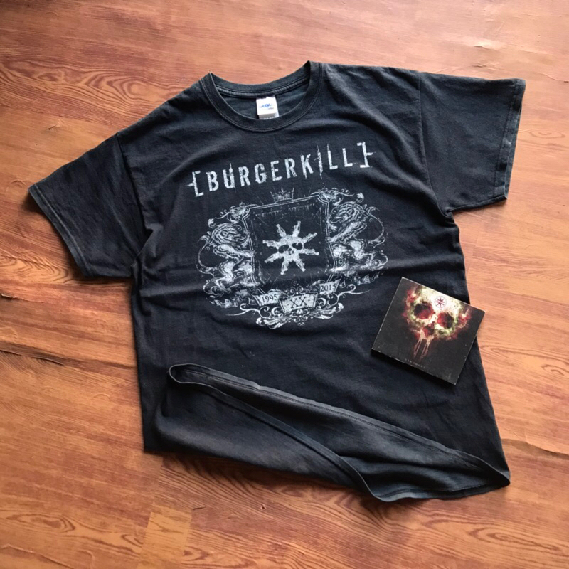 Jual Kaos Band Burgerkill Official Blasting Europe 2015 | Shopee Indonesia