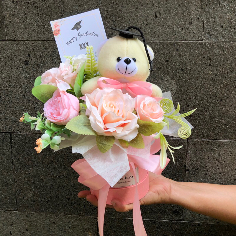 Jual Bloom Box | Kotak Bunga [Hadiah Ulang Tahun, Anniversary, Wisuda ...