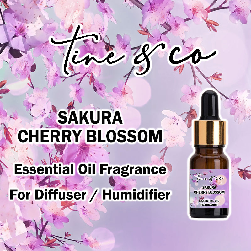 Jual Tine and Co Essential Oil Fragrance Sakura Cherry Blossom | Shopee ...