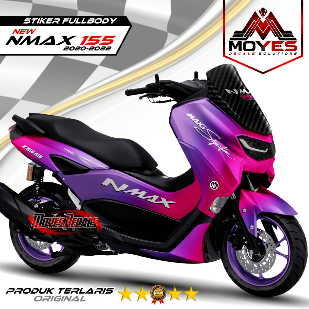Jual Decal Sticker Yamaha Nmax 155 New Fullbody Maxi Signature Decal ...