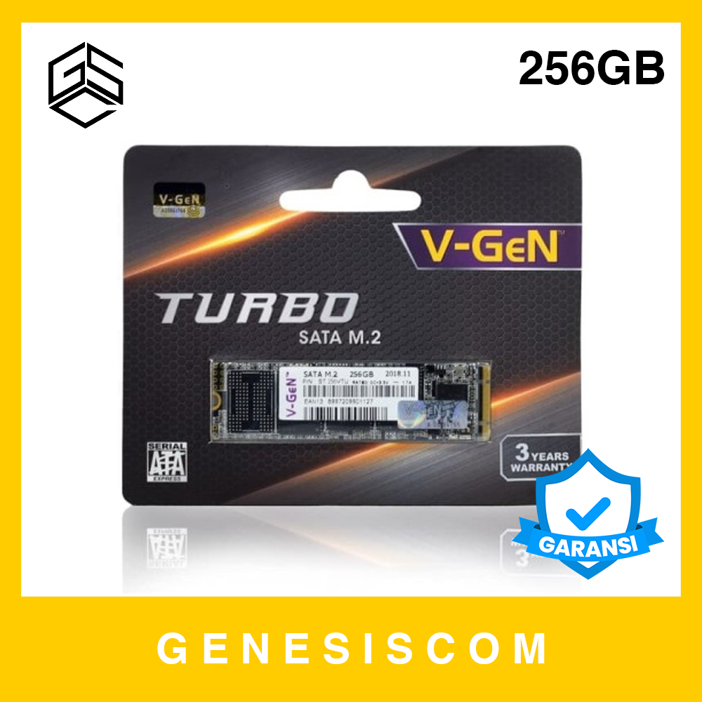 Jual SSD VGEN Turbo 256GB M2 SATA 3 III 2280 - M.2 V-Nand V-Gen V Gen ...