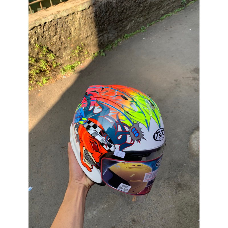 Jual HELM TSR HELMET | Shopee Indonesia