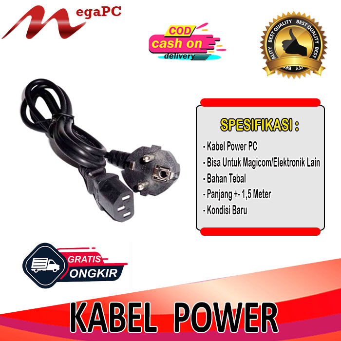 Jual Kabel Power PC Bagus | Shopee Indonesia