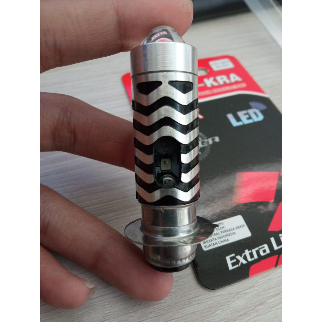 Jual Lampu Dop Depan Utama LED Laser H6 Merk KA-KRA Universal Semua Motor Matic Dan Bebek Beat ...