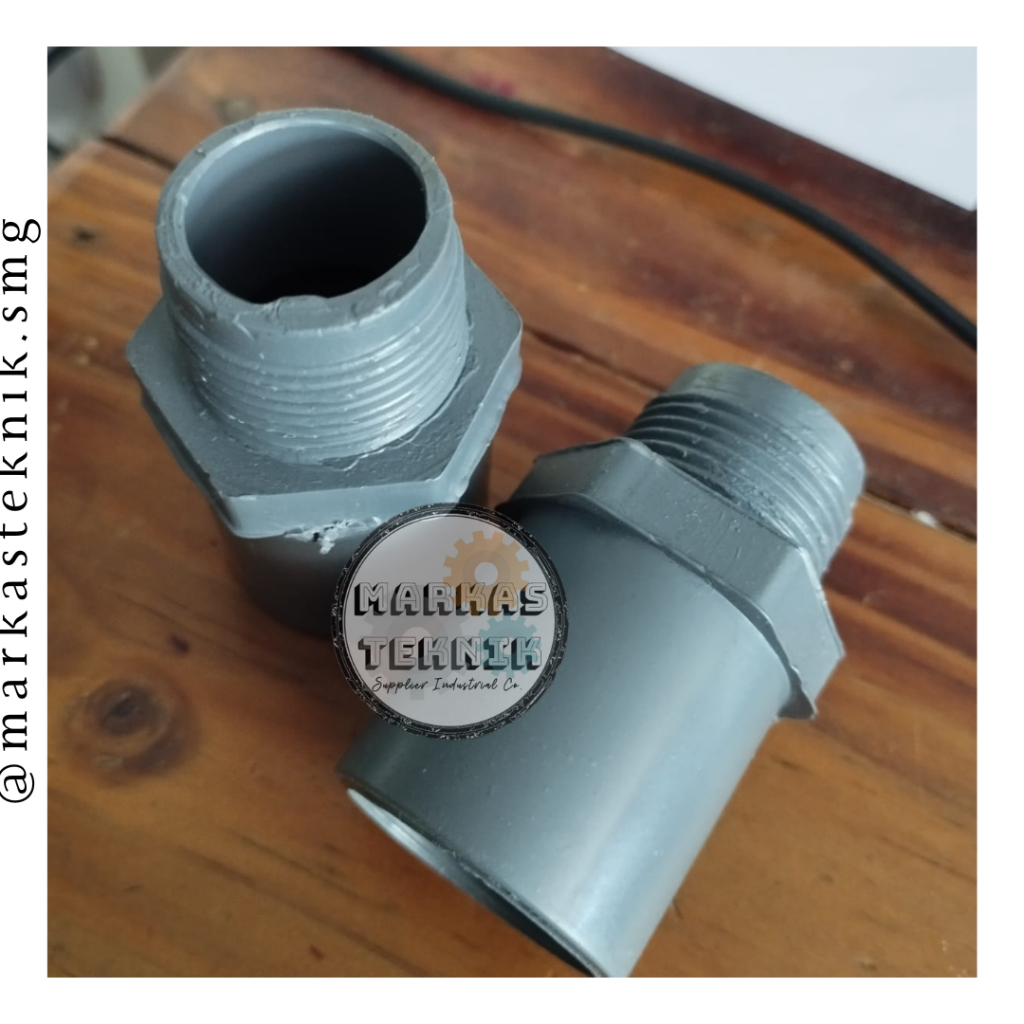 Jual MASPION Sock Drat Luar PVC 3/4" AW / Socket Drat Luar MASPION AW 3 ...